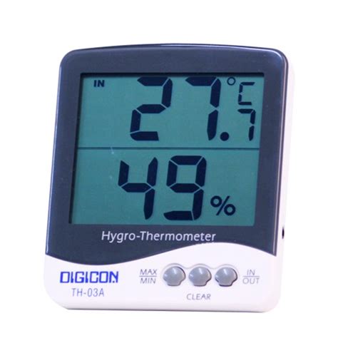 Digicon มิเตอร์วัดอุณหภูมิและความชื้น Th 03a Thermo Hygrometer Shopee