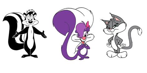 Pepe Le Pew Fifi La Fume And Rita By Jetchin On Deviantart