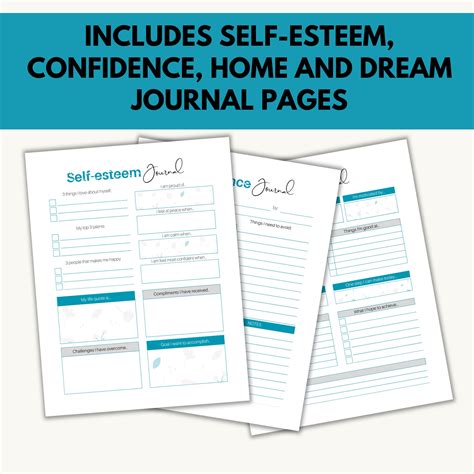 Growth Mindset Journal And Planner For Teens Teenager Printable