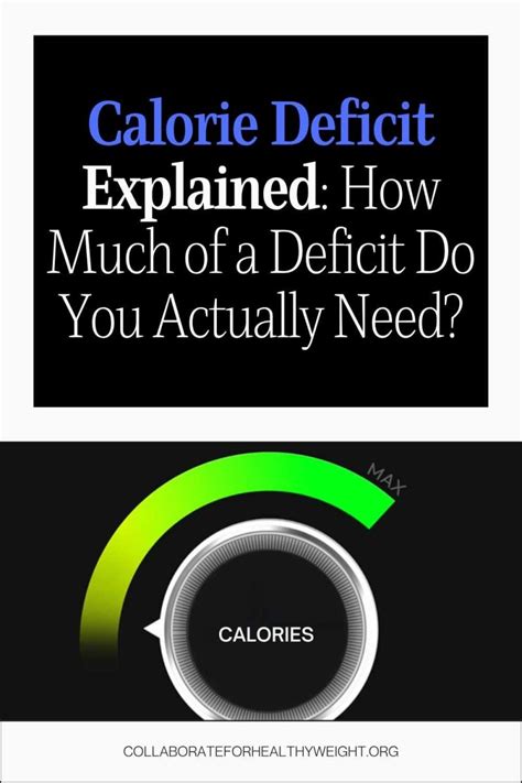 Calorie Deficit Explained How Much Of A Deficit Do You Actually Need