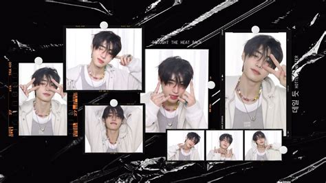 Enhypen Sunghoon Polaroid Graphic Desktop Wallpaper Sunghoon