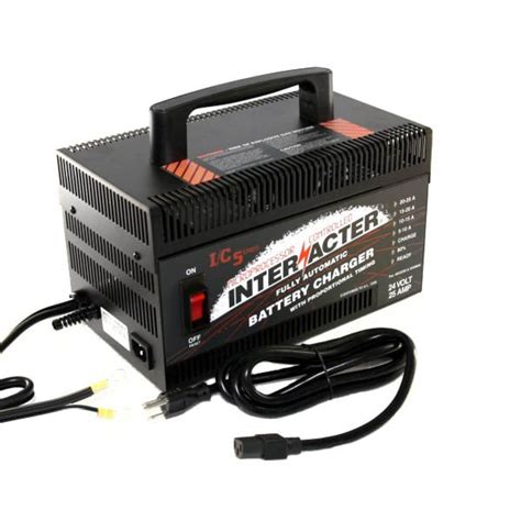 Ics2425 Interacter 24v 25 Amp Industrial Commercial Series Charger