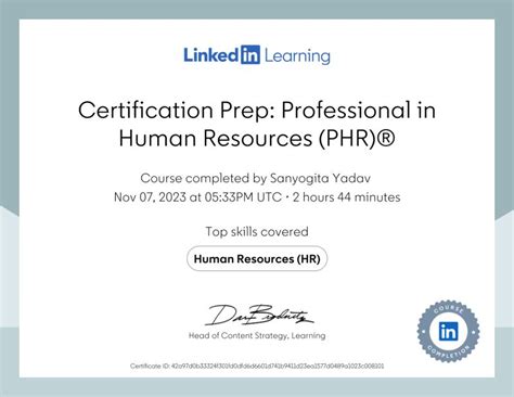 Sanyogita Yadav On Linkedin Certificate Of Completion