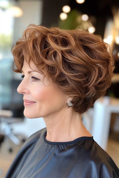 24 Chic Curly Pixie Haircuts For Women Over 60 Creativebooster