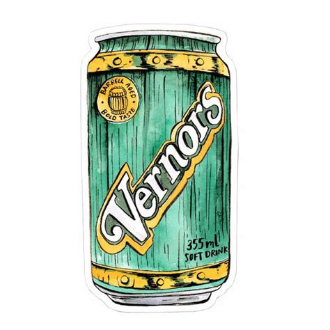 Vernors Ginger Ale Sticker City Bird