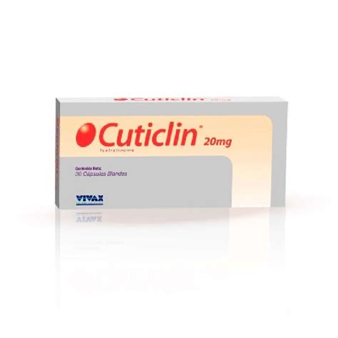 Cuticlin Caps 20mg X30 Farmaclick Adonay