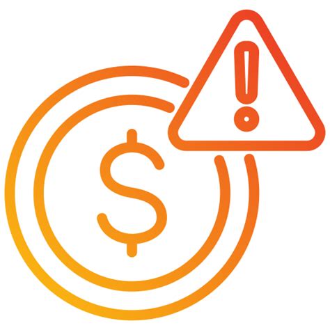 Financial Crisis Generic Gradient Outline Icon