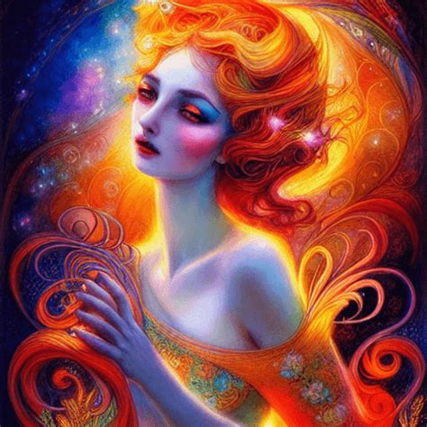 Fire Pixie Beautiful · Creative Fabrica