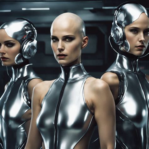 Natalie Portman As A Bald Cyborg Totally Hairless By 2024darwin On