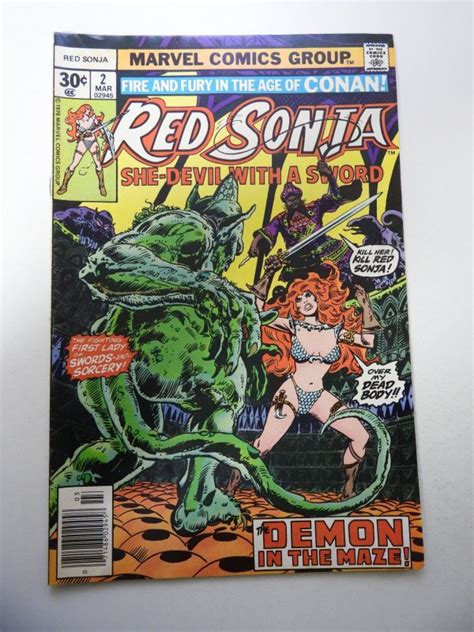 Red Sonja Fn Condition Comic Books Bronze Age Marvel Red Sonja Horror Sci Fi