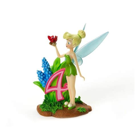 Disney Showcase Collection Tinkerbell Birthday Figurine Age 9 4 14 Inch Tinkerbell Cake