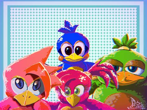 7751 Safe Artist Pezadriarts Flicky Bird Sonic 3d Blast 2022