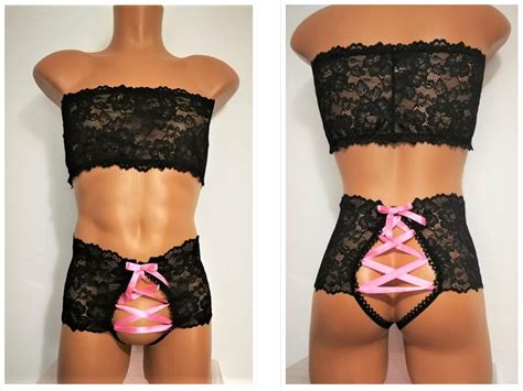 Transgender Lingerie Set Transgender Underwear Trans Bra Etsy Uk