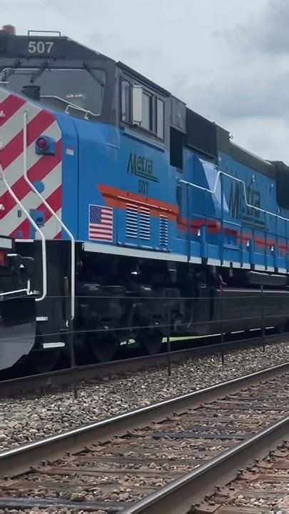 Sd70mach Flying Into A Station Youtube