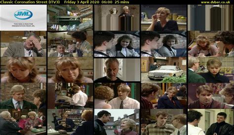 Classic Coronation Street Itv3 2020 04 03 0600