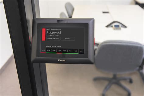 Extron Delivers Stand Alone Room Scheduling System