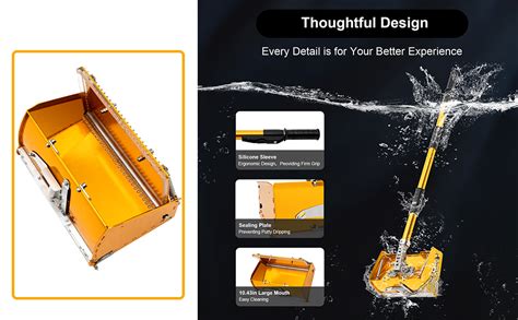 10 Inch Drywall Mud Box W 35 59 Box Handle Extension Drywall Tools