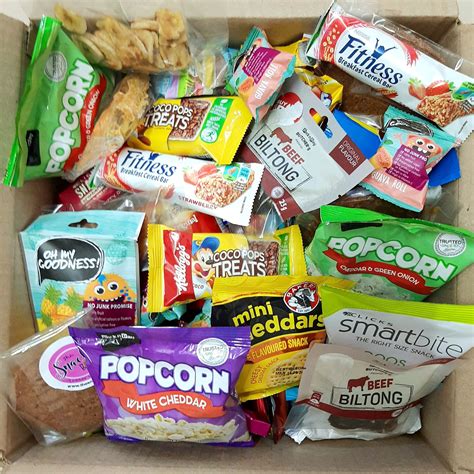 Pre Packed Lunch Box Snacks The Snack Box
