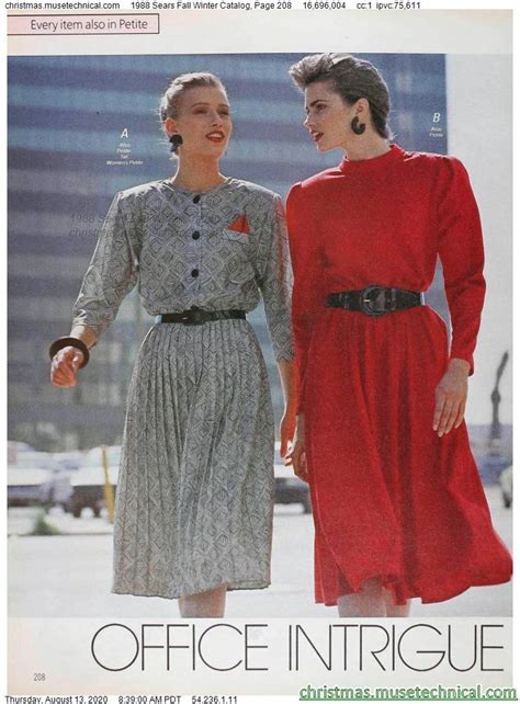 1988 Sears Fall Winter Catalog Page 208 Catalogs And Wishbooks Late