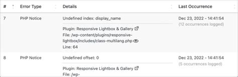 Debug Log Manager Conveniently Monitor And Inspect Errors Plugin —