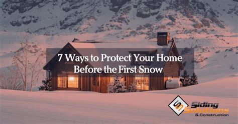 Winter Ready Exteriors 7 Ways To Protect Your Utah Home Before The