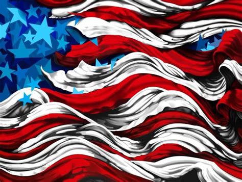 American Flag Art