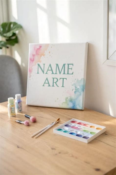 20 Simple Name Art Ideas For Creative Decor Moss And Twine
