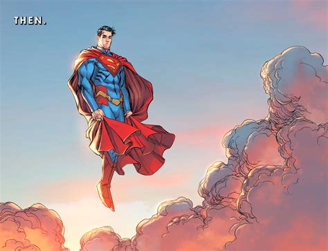 Superman Hovering