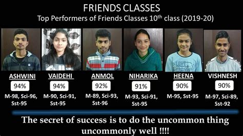 Friends Classes Congratulations To All My 10th Class