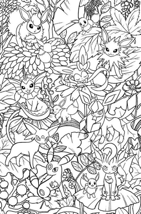 Dibujos Para Colorear De Pokemon Legendarios