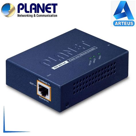 Planet Poe E101 Extensor Poe 100m 8023af De 1 Puerto 10100 Mbps