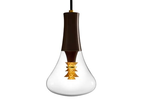 Plumen Designs Bulb With Faceted Gold Shade On The Inside