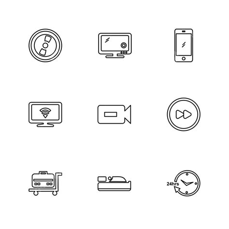 멀티미디어 카메라 사용자 인터페이스 플랫 밖 Png 일러스트 및 벡터 에 대한 무료 다운로드 Pngtree