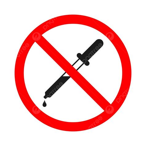 مفهوم التحليل لا علامة ماصة وعلامة حظر الاختبار المتجه دائري رمز محظور Png والمتجهات للتحميل