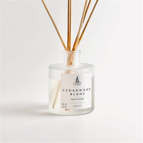 Cedarwood Blanc Reed Diffuser Relaxing Spa Room Fragrance Cedarwood