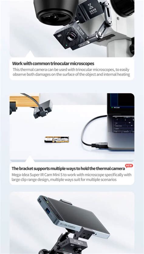 Super Ir Cam Mini S Câmera Térmica Mega Idea Griffin Py