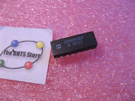 Cd4040bf Harris Ic Cmos Counter Cd4040 4040 Ceramic Nos Qty 1 Ebay