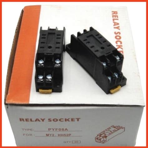 Đế Timer Rơ Le Pyf08a Giá Rẻ 8 Chân Dẹp Nhỏ Dùng Cho Timer Mini Hy3 2 Và Relay Trung Gian My2n J