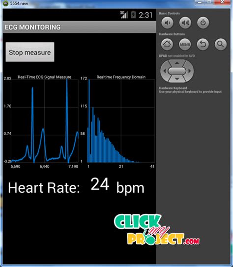 Egc Monitoring System Using Android Clickmyproject