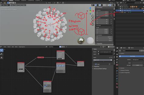 animation nodes how to set location of instance objects randomly