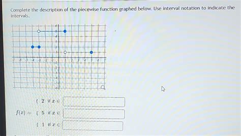 Solved Write The Range Of The Function Using Interval