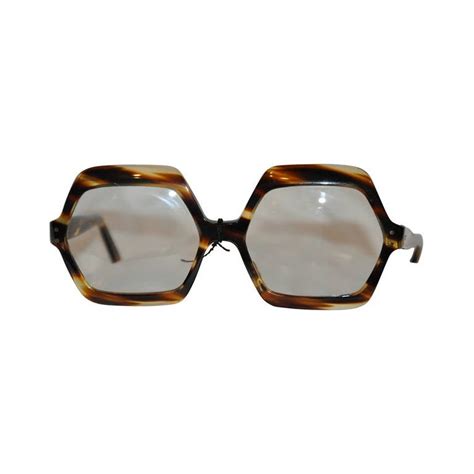 Riviera Huge Thick Tortoise Shell Glasses With Original Tags For Sale