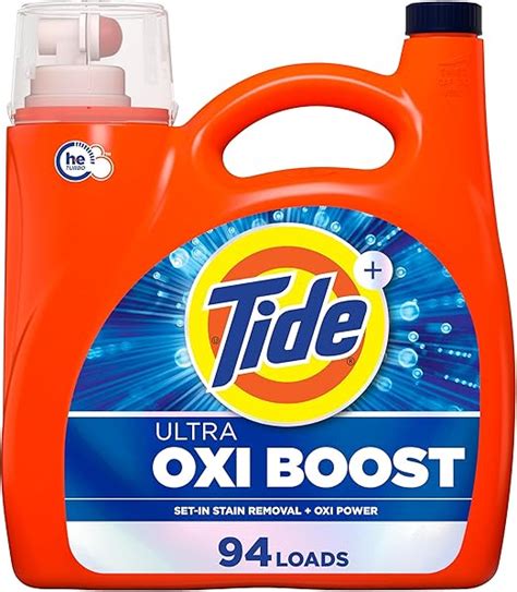 Tide Ultra Oxi Boost Liquid Laundry Detergent 132 Fl Oz