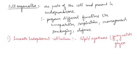 Solved The Various Parts Of The Endomembrane System Serve Different