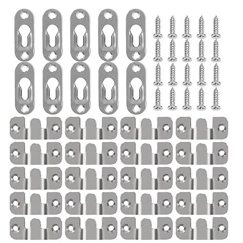 Buy Bigkasi Flush Concealed Mount Brackets Interlocking Photo Frame