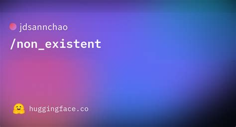 jdsannchao non existent · datasets at hugging face