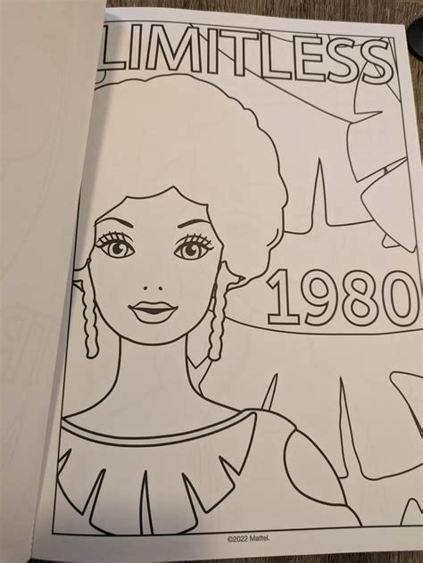 Found This Cute Barbie Coloring Book At Five Below Love The Vintage