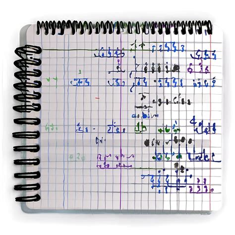 Download Math Notebook Png Qnu