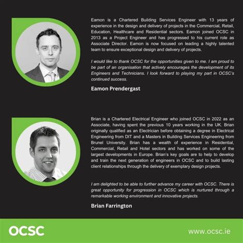 Newly Appointed Mande Associate Directors Ocsc