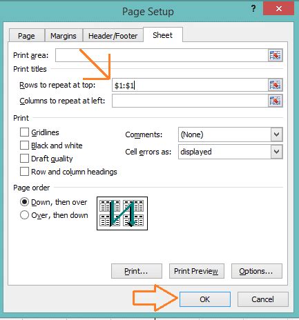 How To Print Same Title On Each Page In Excel